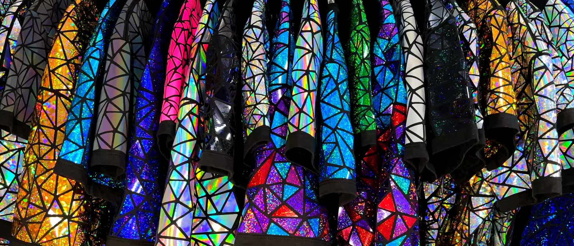 Jason Brickhill - Holographic, Glitter & Reflective Fashion